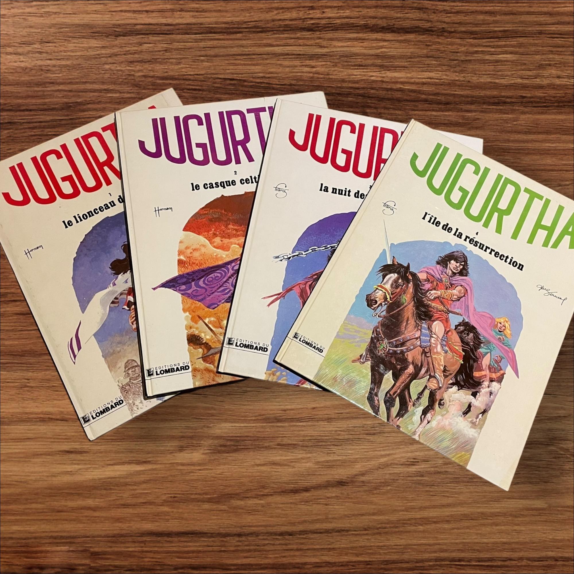 BD Jugurtha - série complète des 16 numéros en édition originale | Les Trouvailles de Marine